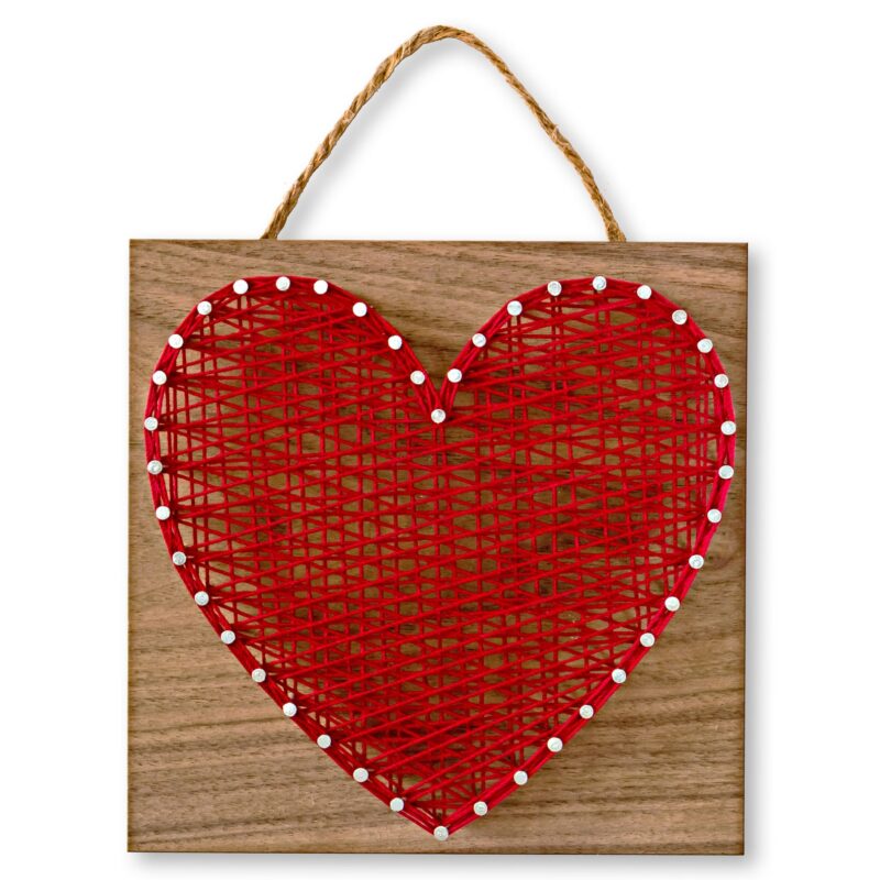 Heart String Art kit - Jaunii Arts