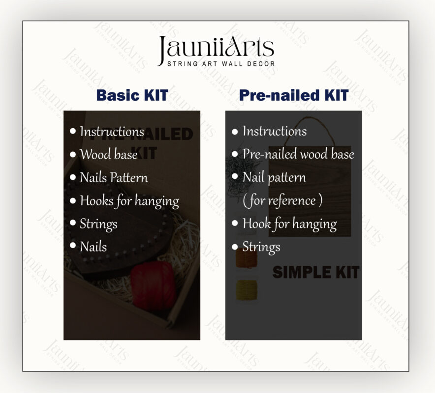 EAT Turkey String Art kit - Jaunii Arts